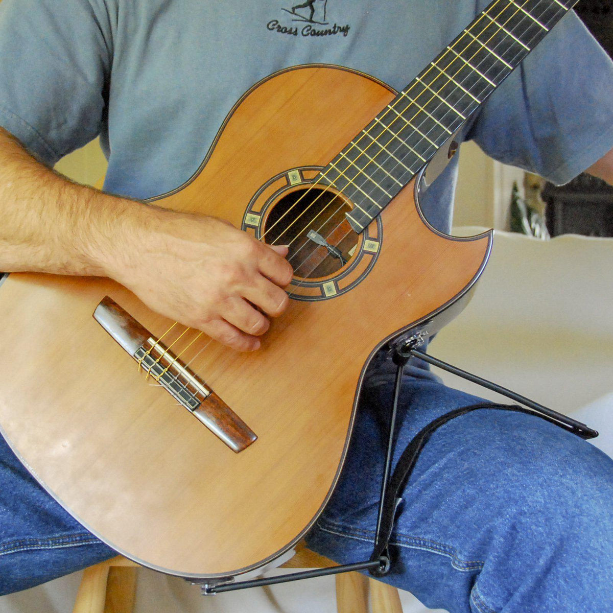 A-Frame Classical Guitar Support