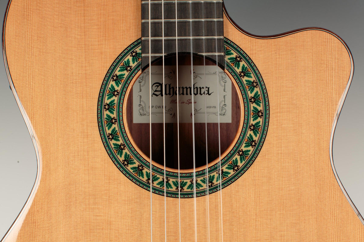 Alhambra 5P Cutaway E8 Classical Guitar - Handmade in Spain
