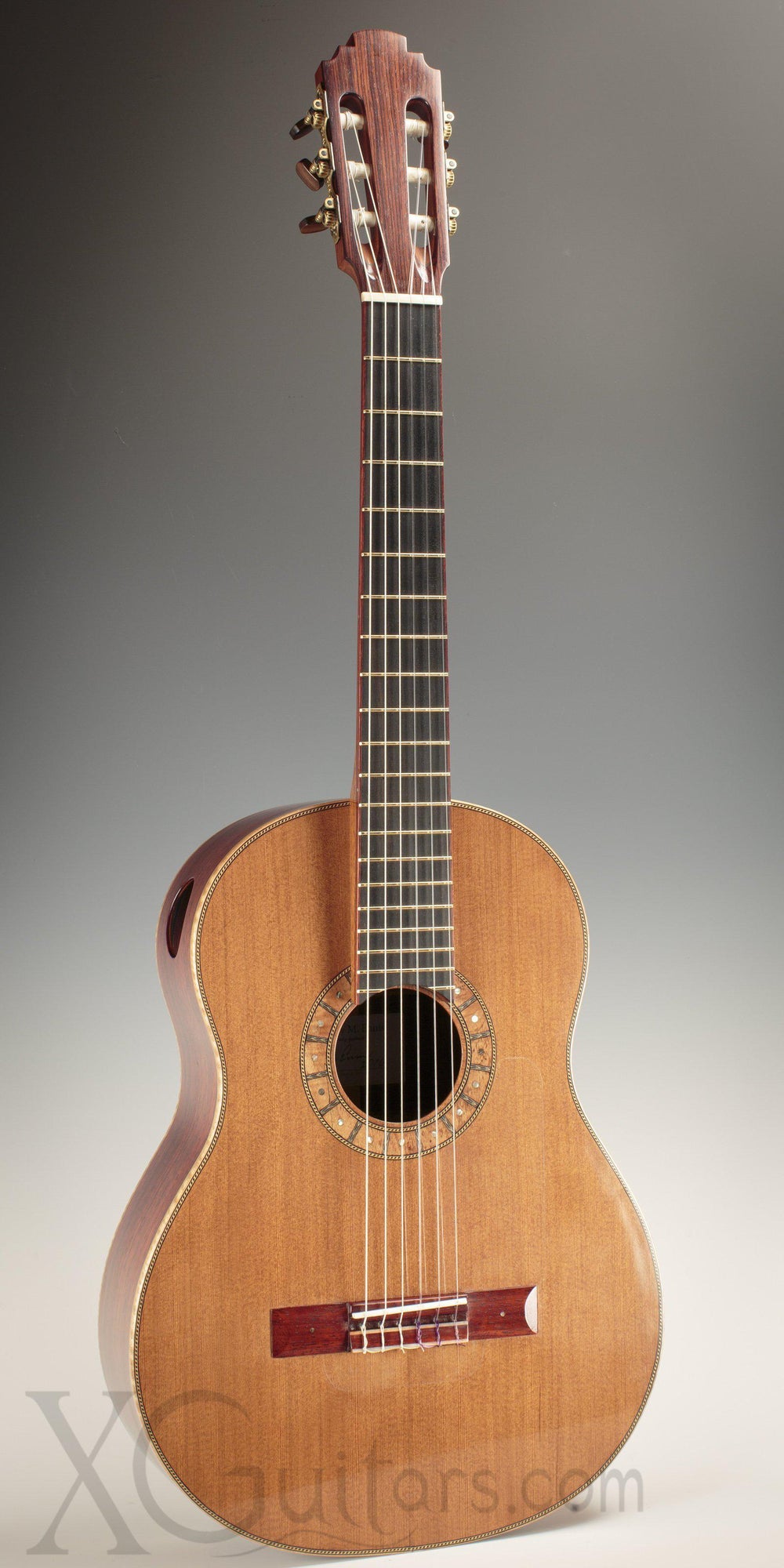 Tony Ennis Classical Guitar - Redwood Top - Handmade in USA